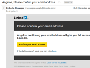 Δημιουργία LinkedIn Λογαριασμού - Πρώτα Βήματα | PCsteps.gr