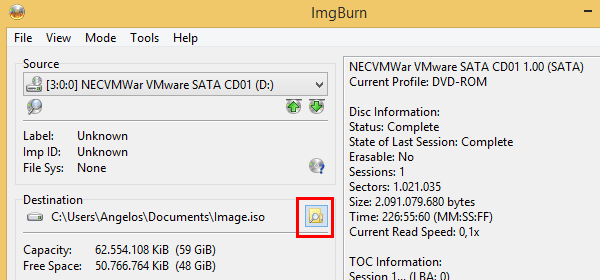 Δημιουργία ISO Αρχείου με το Δωρεάν ImgBurn | PCsteps.gr