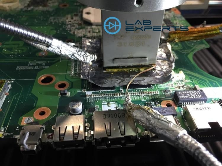 Επισκευή Κάρτας Γραφικών σε Laptop με Reflow / Reballing | PCsteps.gr