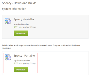 Πληροφορίες Συστήματος Αναλυτικά με το Speccy | PCsteps.gr