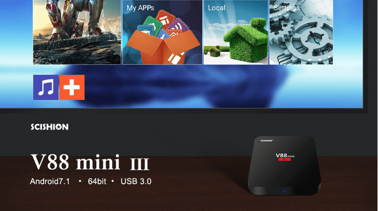 VFM TV Box με Android 7.1, USB 3.0 Ταχεία Αποστολή Από EU €30.67 | PCsteps.gr