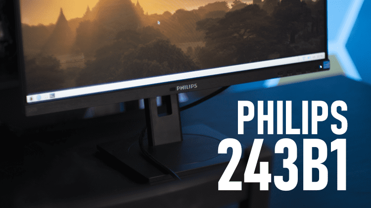 Philips 243B1 - Μία Ξεκούραστη Οθόνη με USB-C | PCsteps.gr