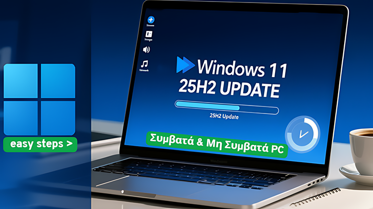 Windows 11 25H2: Άμεση & Εύκολη Αναβάθμιση Σε Όλα Τα PC Με Ένα Κλικ ...